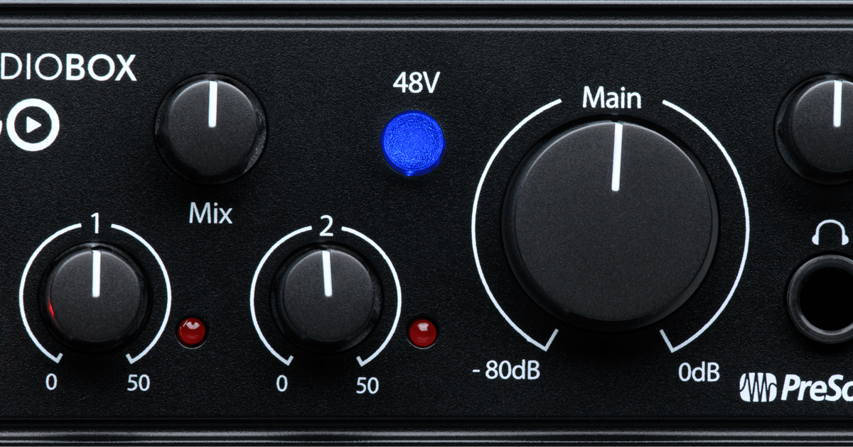 AudioBox GO™ – PreSonus